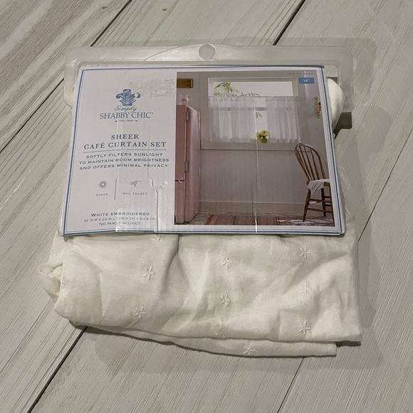 Simply Shabby Chic | Accents | Simply Shabby Chic Sheer Cafe Curtain ...